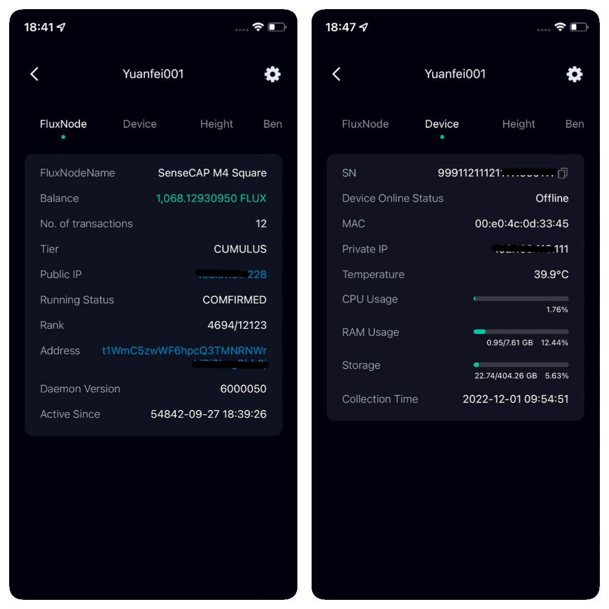 SenseCAP Hotspot App Supports SenseCAP M4 Square-FluxNode - SenseCAP M1 ...