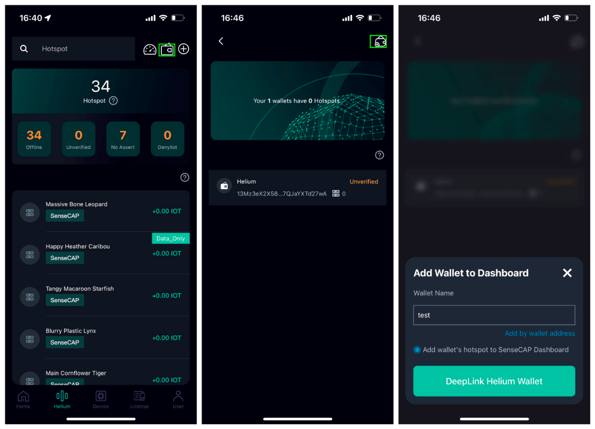 Helium Wallet and Hotspot Dashboard - SenseCAP M1/M2 Hotspot Helium ...