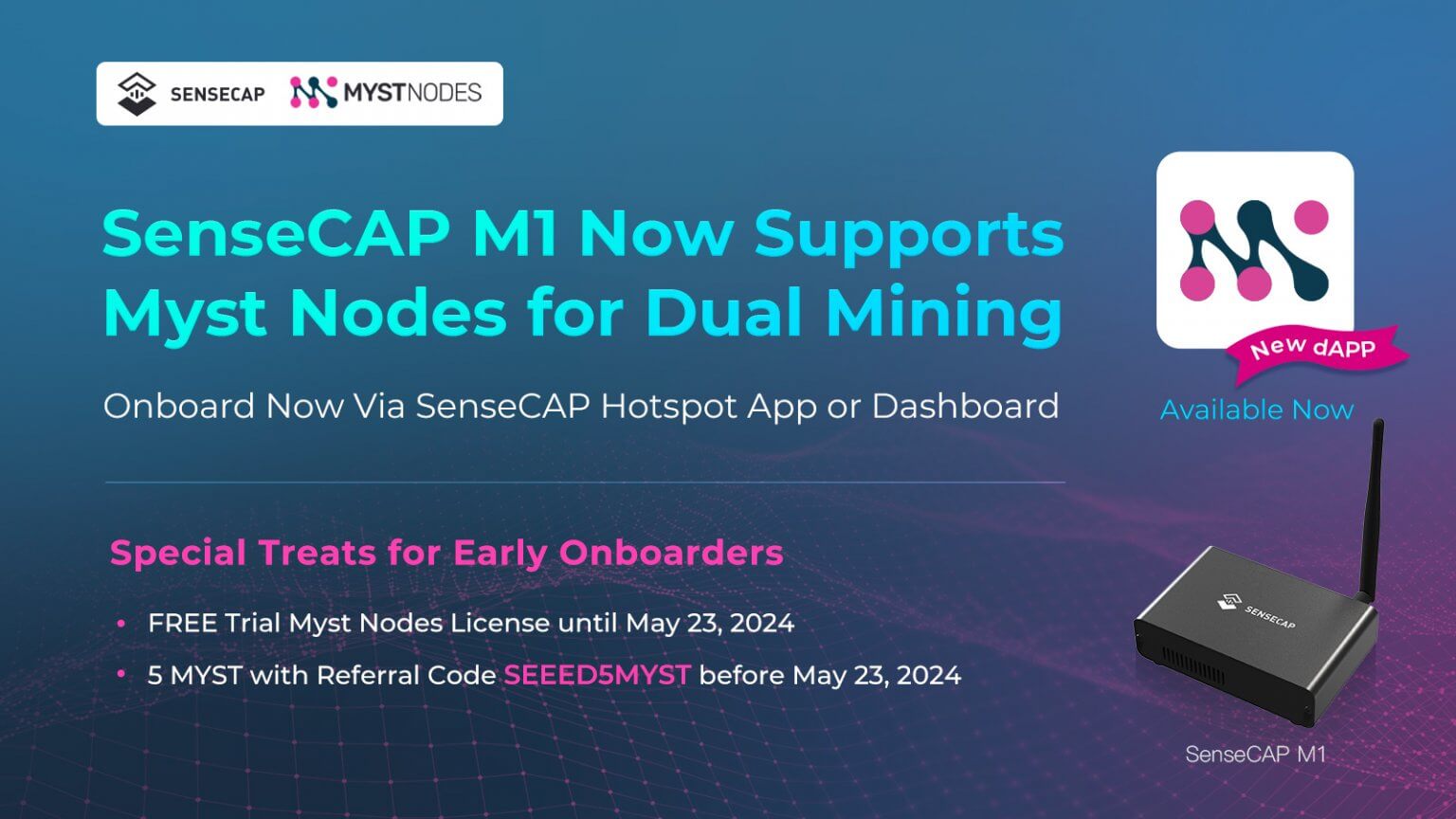 SenseCAP M1 Now Supports Myst Nodes for Dual Mining - SenseCAP M1/M2 ...
